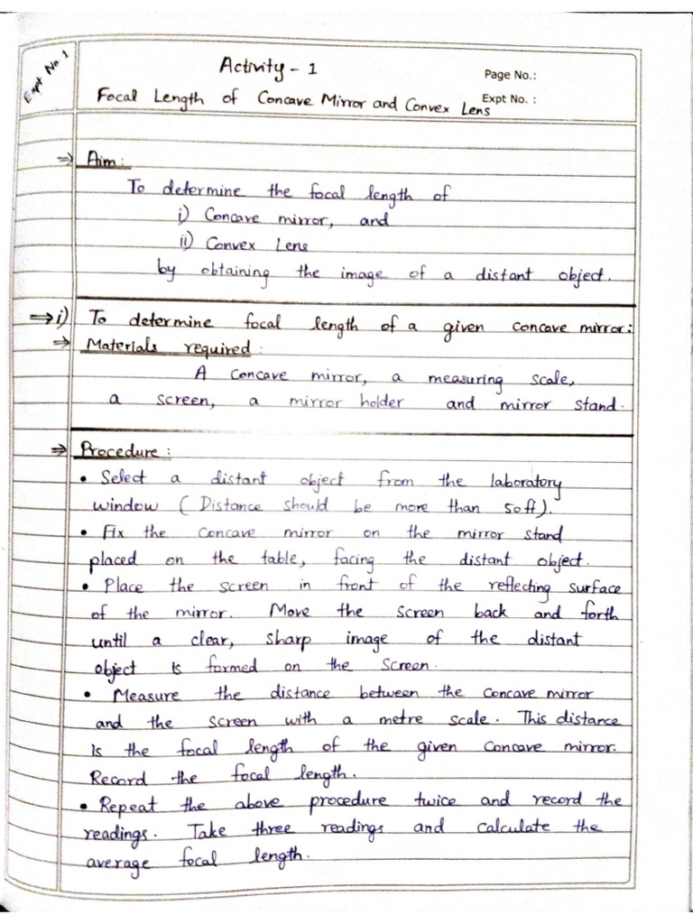 physics record 1 | PDF