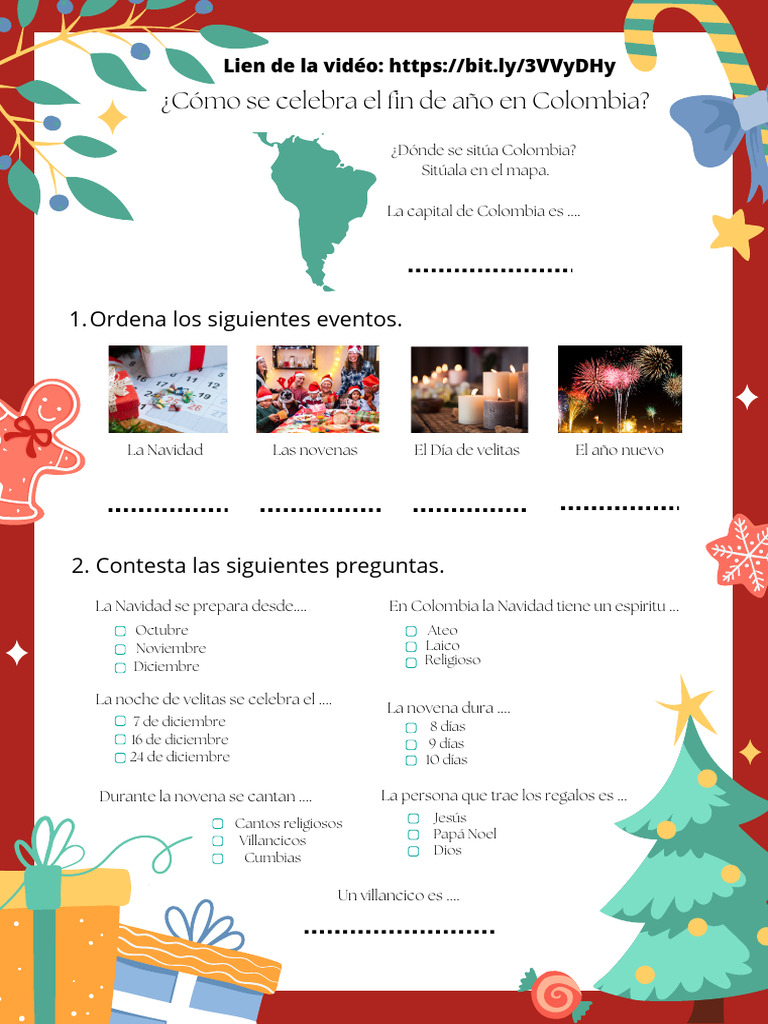 Celebraciones de Fin de Año en Colombia | PDF | Navidad | Días festivos