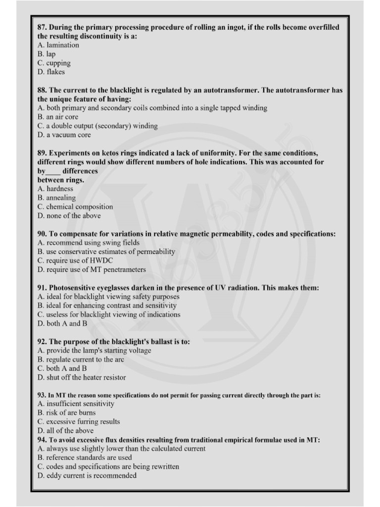 MPI - Question Bank 2022 - 12 | PDF