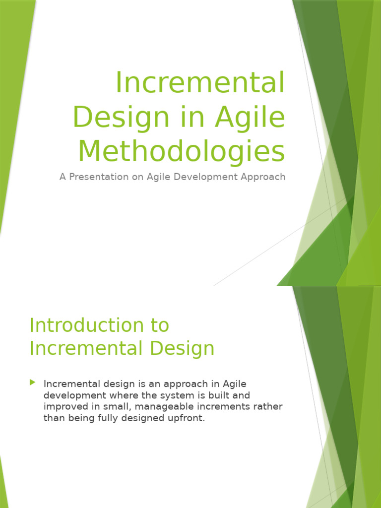 Incremental Design Agile | PDF
