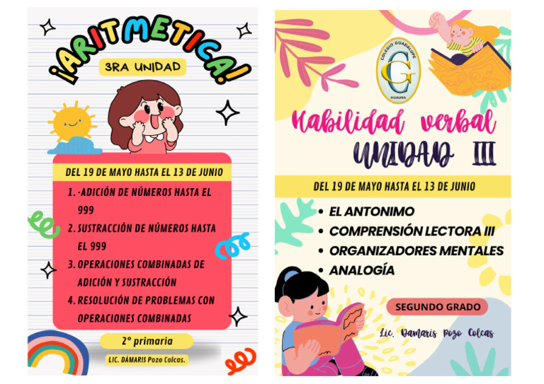 Portada 3ra Unidad | PDF