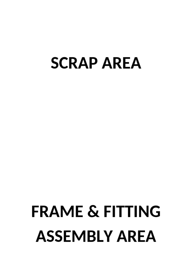 Scrap Area | PDF