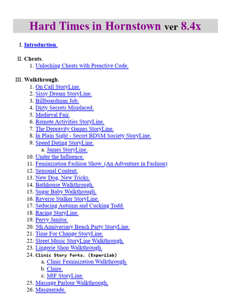 Cheats & Walkthrough - 8.4x | PDF | Html | World Wide Web