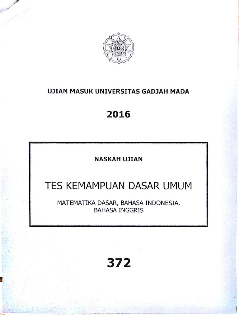Utul 2016 Tkdu 372 Masukugm | PDF