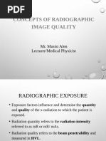 Standard Radiographic Technique Chart | PDF | Radiography | X Ray
