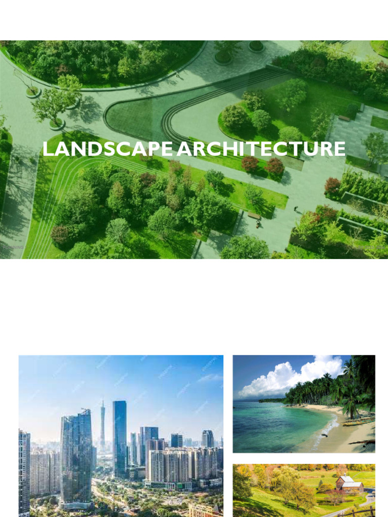 Midterm Week 3 - Introduction To Landscape Design | PDF | Gardens | Landscape