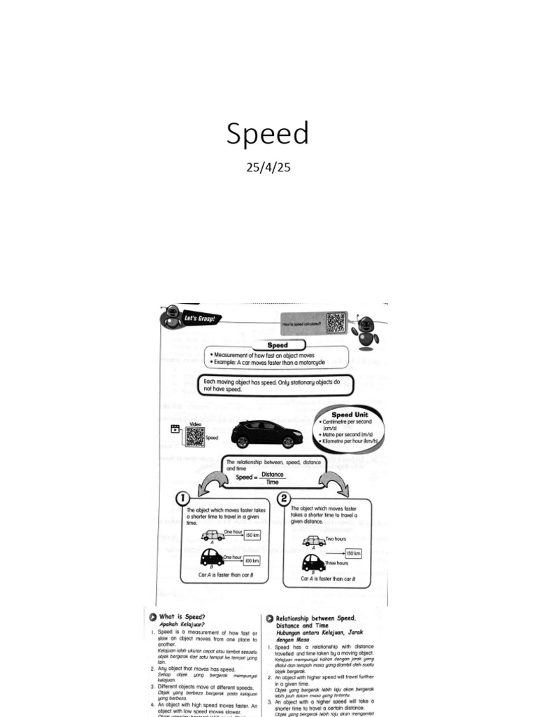 Speed | PDF
