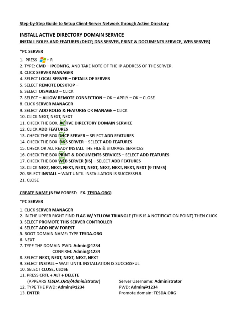 2-GUIDE To AD DS Installation | PDF | Group Policy | Domain Name System