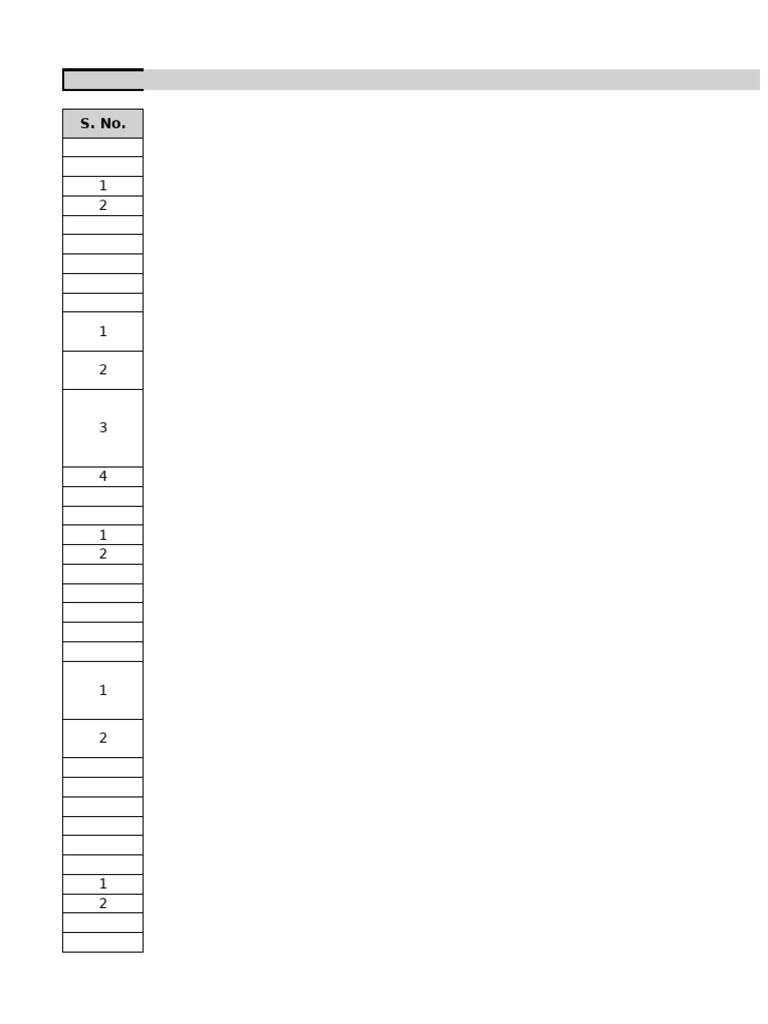 Issues Sheet 1 | PDF