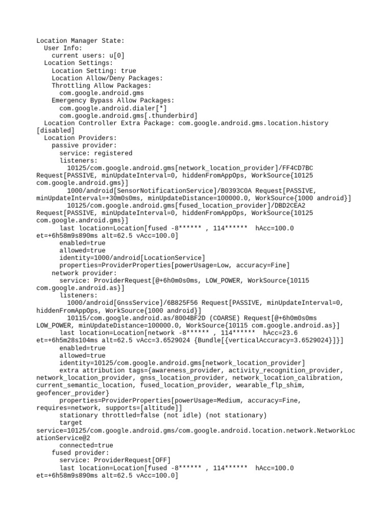 Standby Dump Location 2025 0427 123320 | PDF | Computing | Global Positioning System