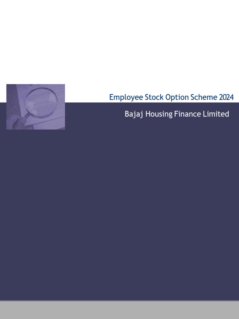 Employee Stock Option Scheme 2024 | PDF | Vesting | Employee Stock Option