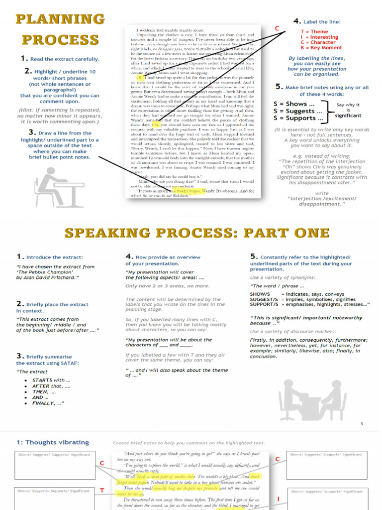 HL Individual Oral Planning Process Part 1 | PDF