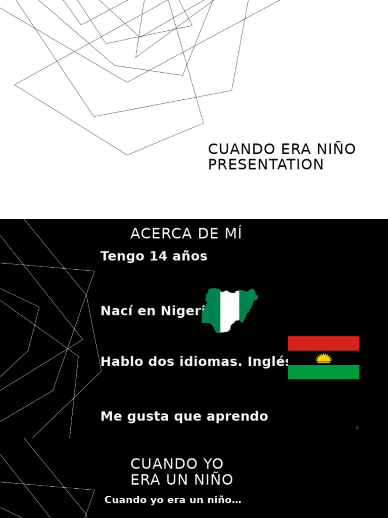 Cuando Era Niño Presentation | PDF