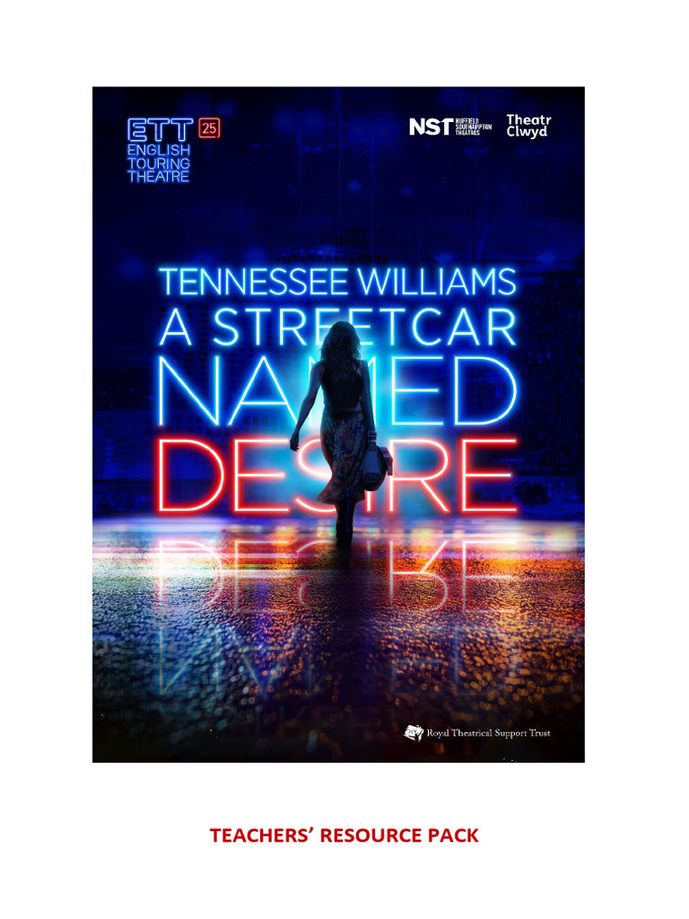 A Streetcar Named Desire Teacher's Pack | PDF