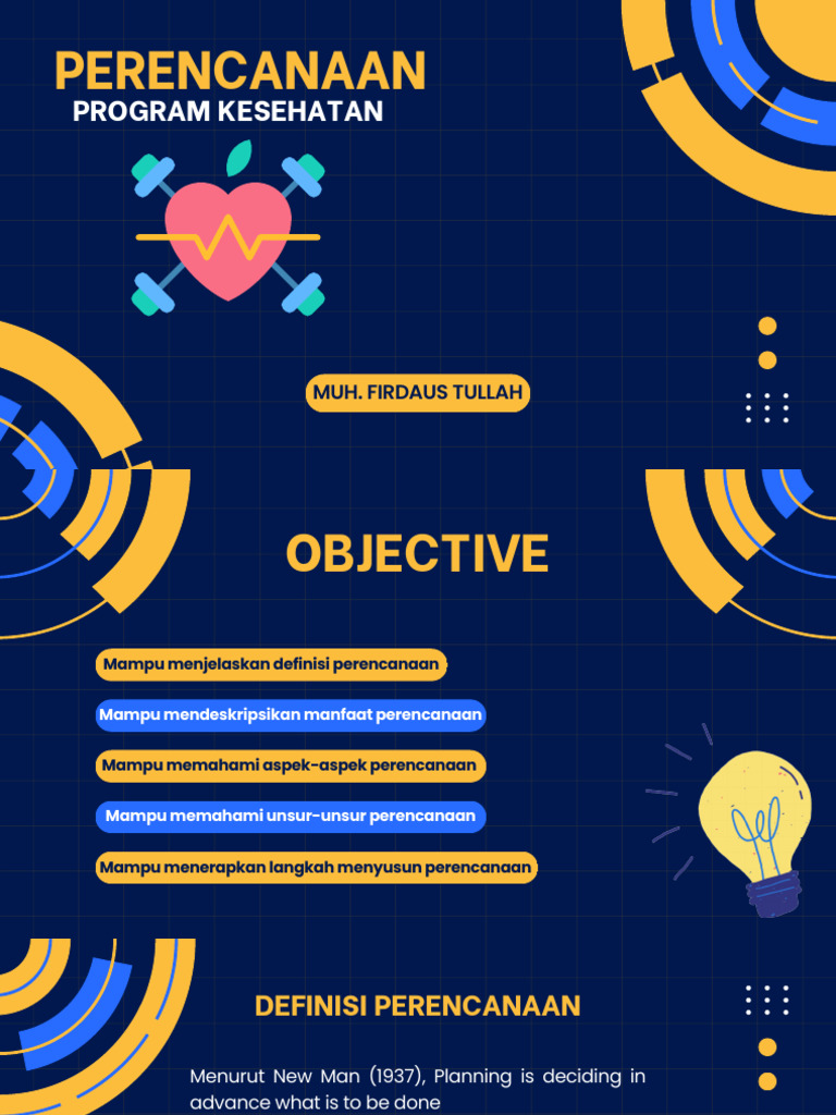 Perencanaan Program Kesehatan | PDF