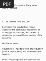 Grade 12 Economics Study Notes | PDF | Government Budget Balance ...