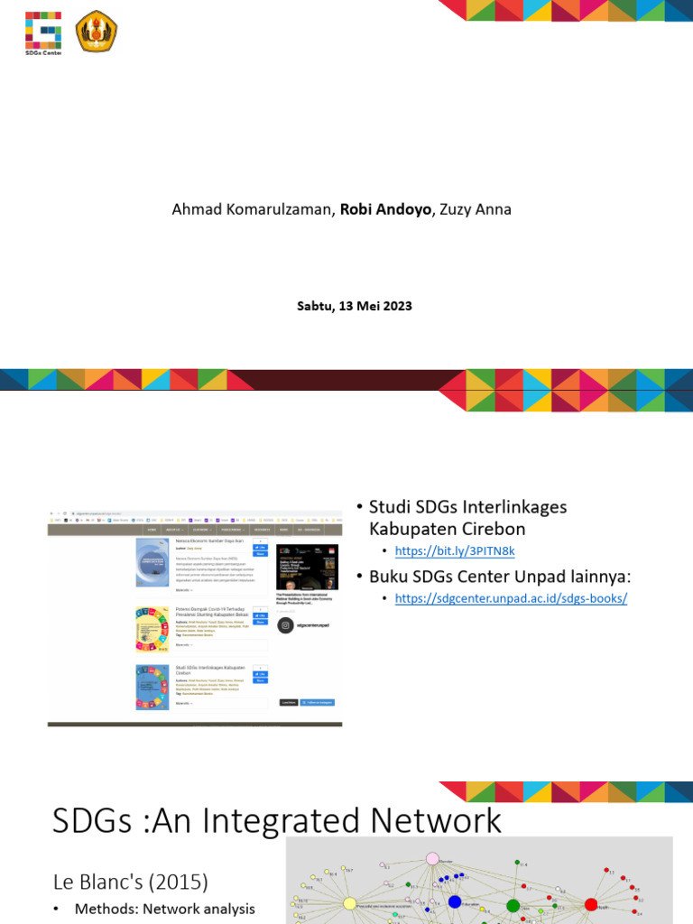 Makalah webinar1-bRobi-SDGs Interlinkages & Stunting | PDF