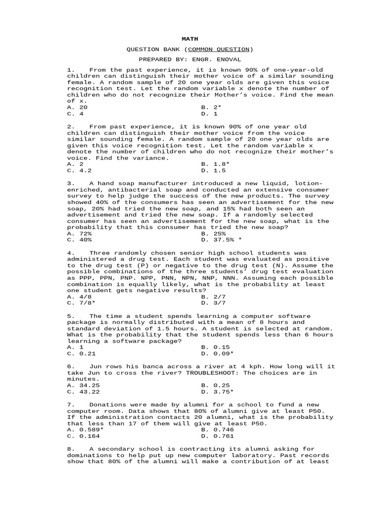 Maths Questions and Answers Worksheet | PDF | Ellipse | Geometric Shapes