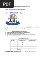 Writing Quality Kcse Compositions | PDF | Essays | Fluency