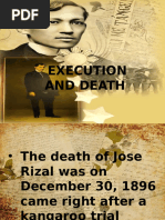 Rizal's Last Words Before Execution | PDF