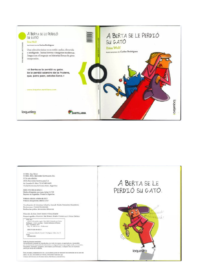 A berta se le perdió su gato | PDF