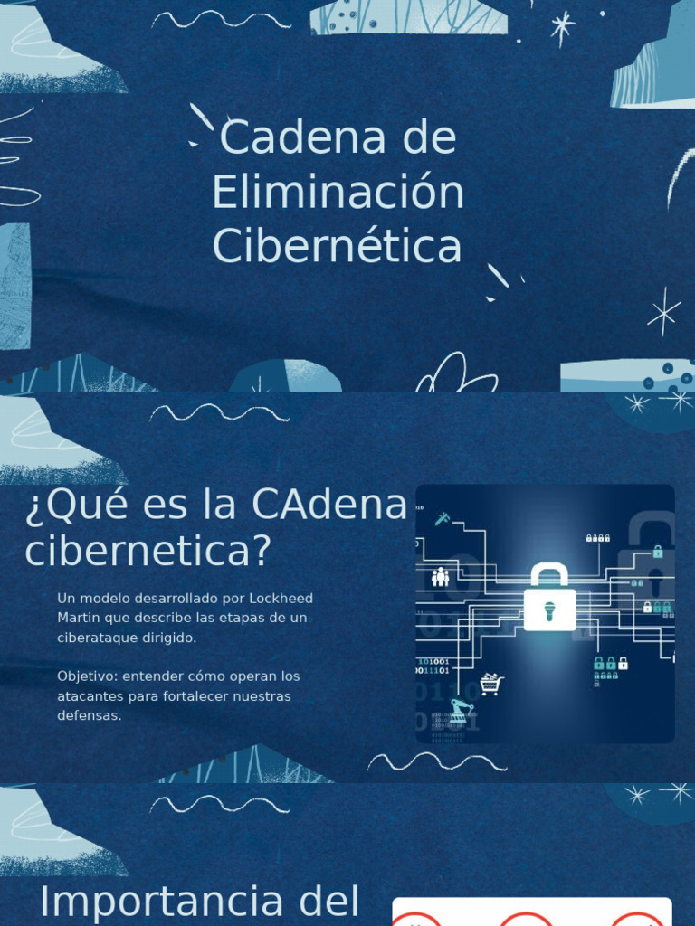 Presentación Cadena de Eliminación Cibernetica | PDF