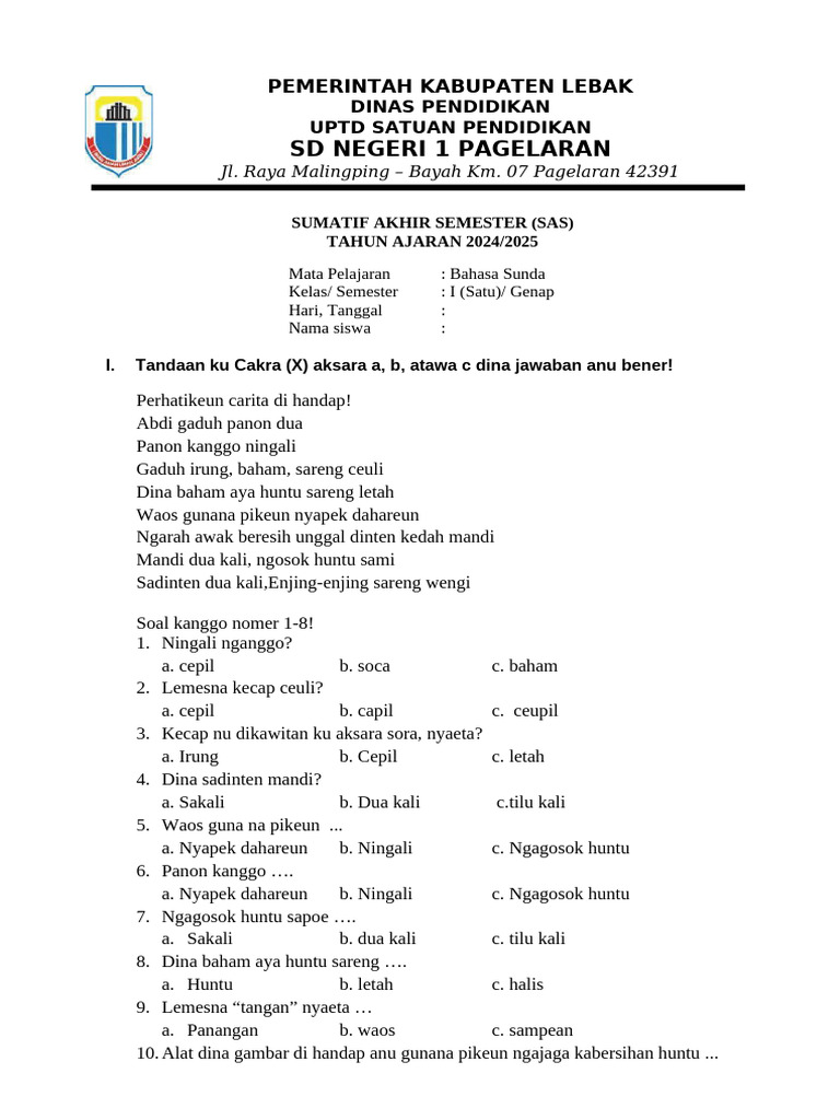 Sunda KLS 1 Ok | PDF