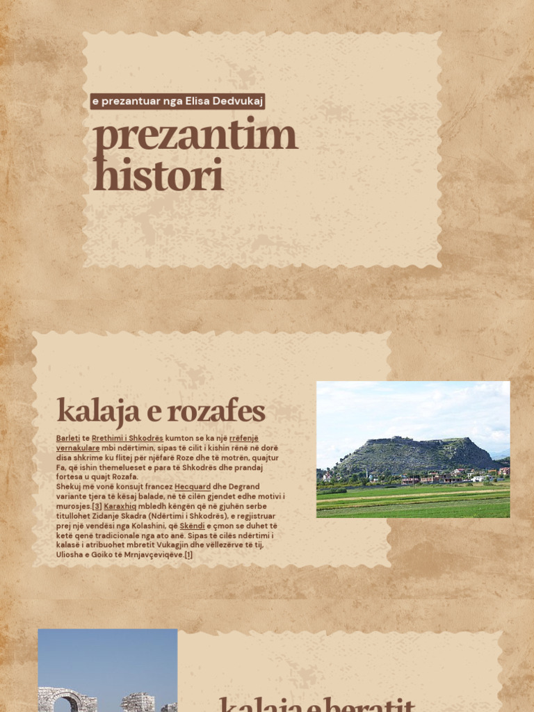 Beige Illustrated History Presentation | PDF