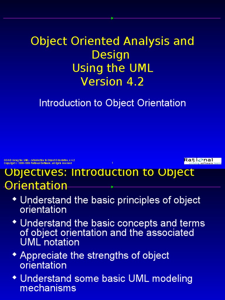 Object Oriented Analysis And Design Class Computer