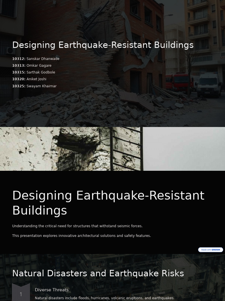 Earthquake-Resistant Building Design | PDF | Earthquake Engineering ...