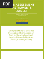 PQRST Pain Assessment Guide | PDF