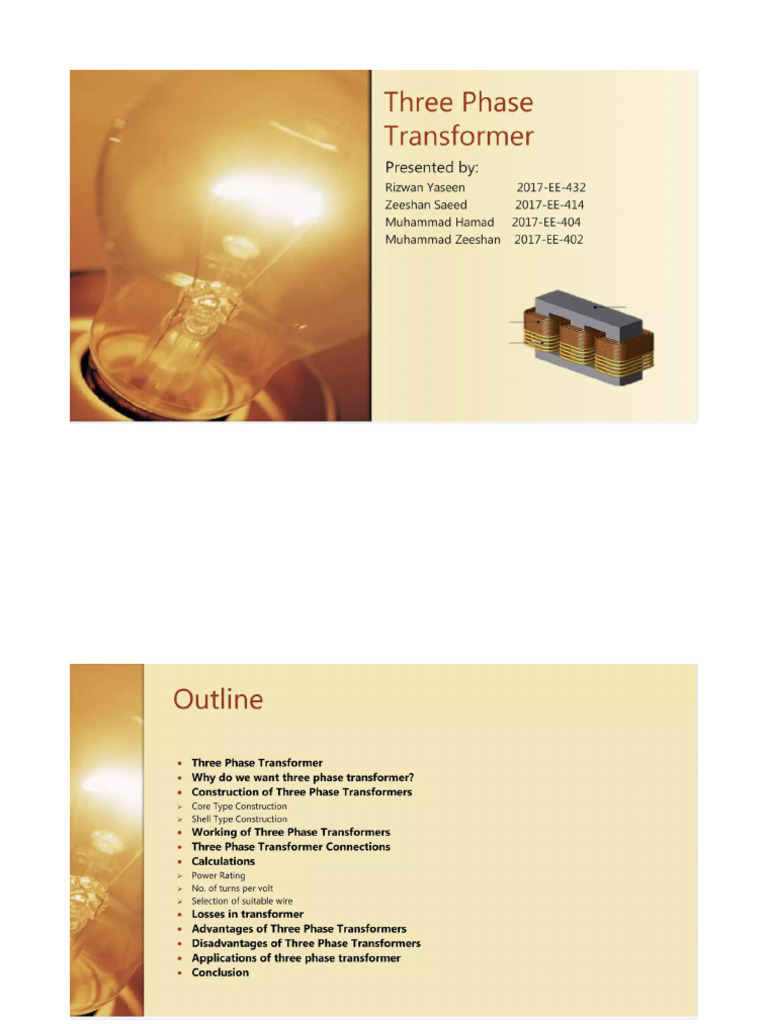 Three Phase | PDF