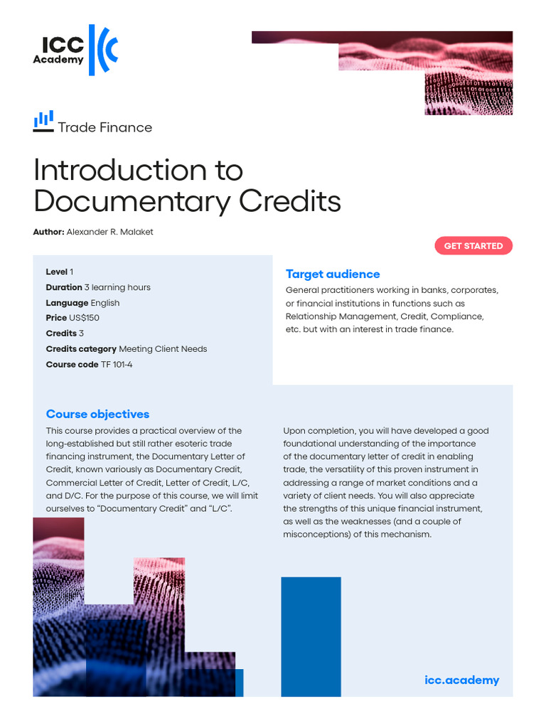 Introduction to Documentary Credits Course | PDF | Letter Of Credit ...