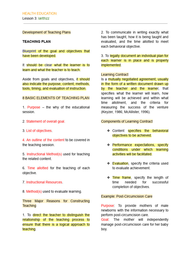 H.E Last Discussion Lætzzfinal | PDF | Learning | Developmental Psychology