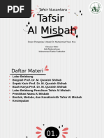 Tafsir Al-Misbah Quraish Shihab | PDF