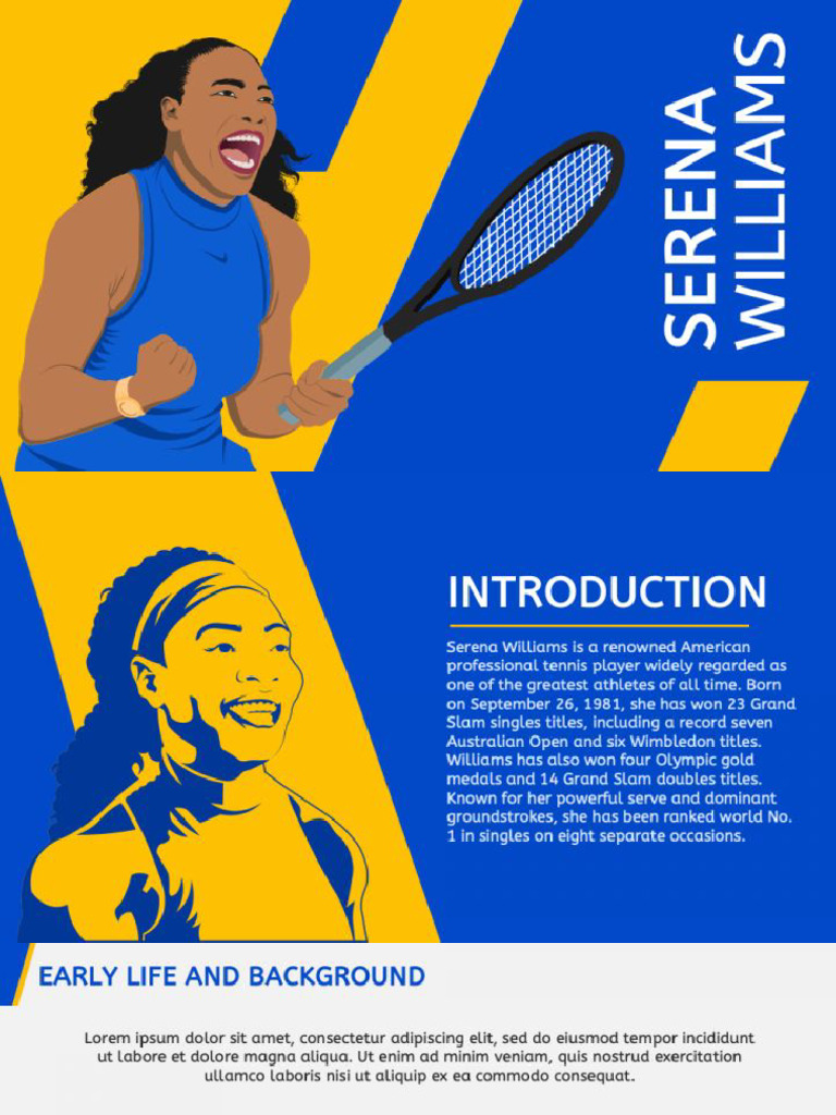 Presentation - Serena Williams | PDF