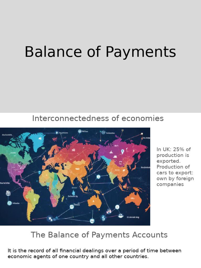 Understanding the Balance of Payments | PDF | Balance Of Payments ...