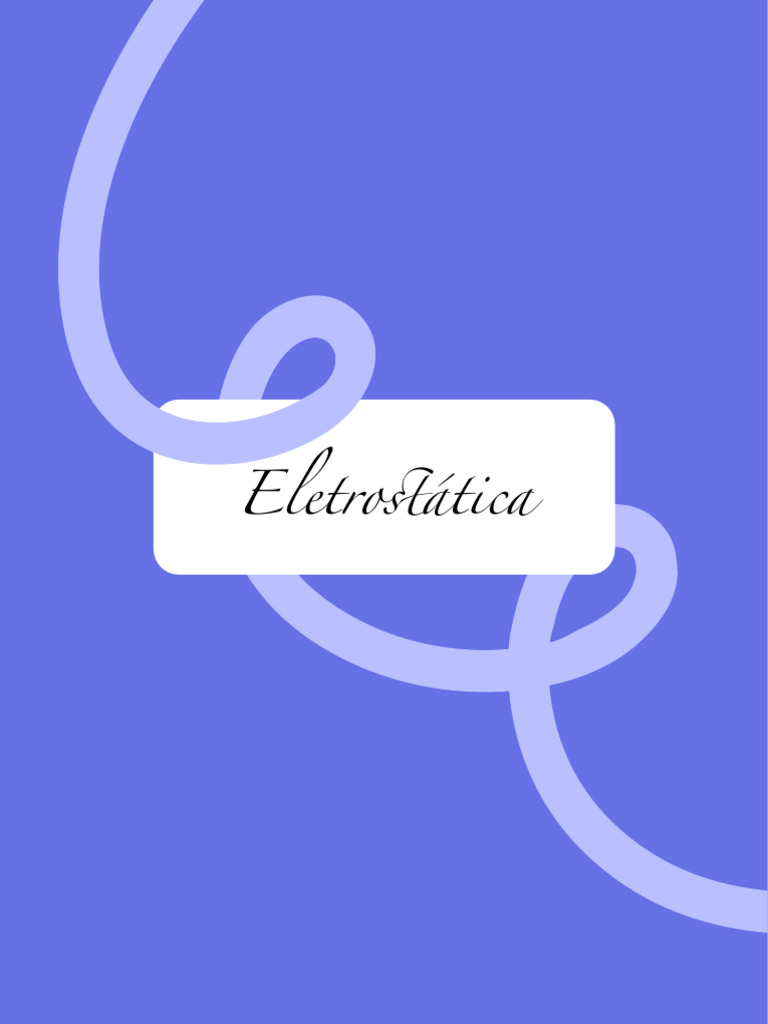 Eletrostática Resumo PDF | PDF | Eletrostática | Eletricidade