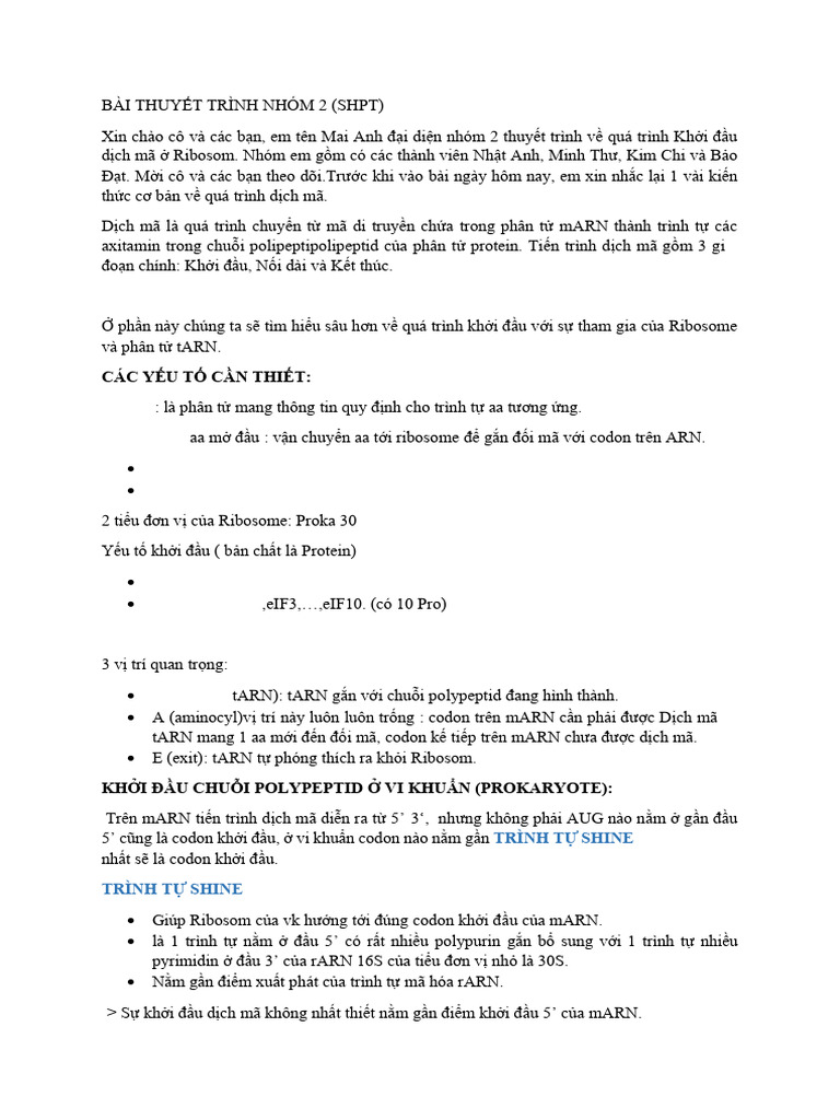SHPT 1 | PDF