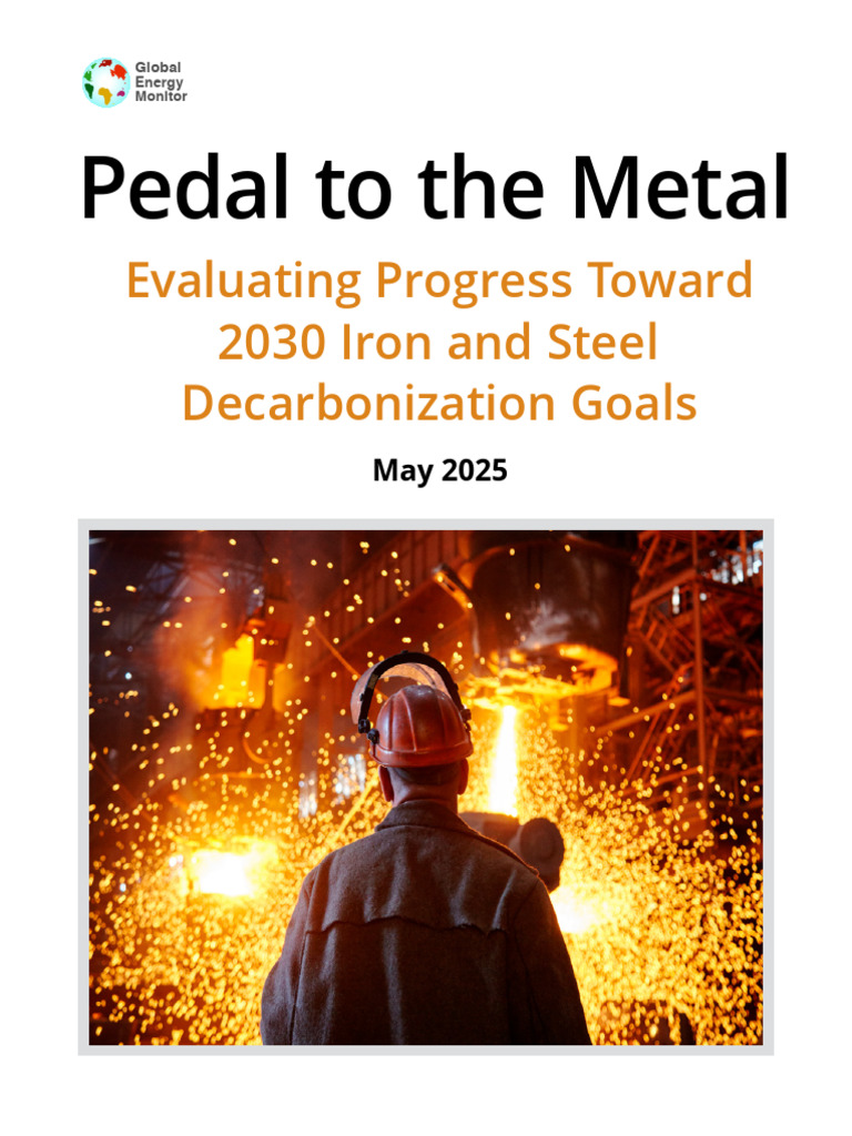 2030 Steel Decarbonization Progress Report | PDF | Steelmaking | Steel