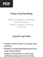 Pang-Uring Pamilang | PDF