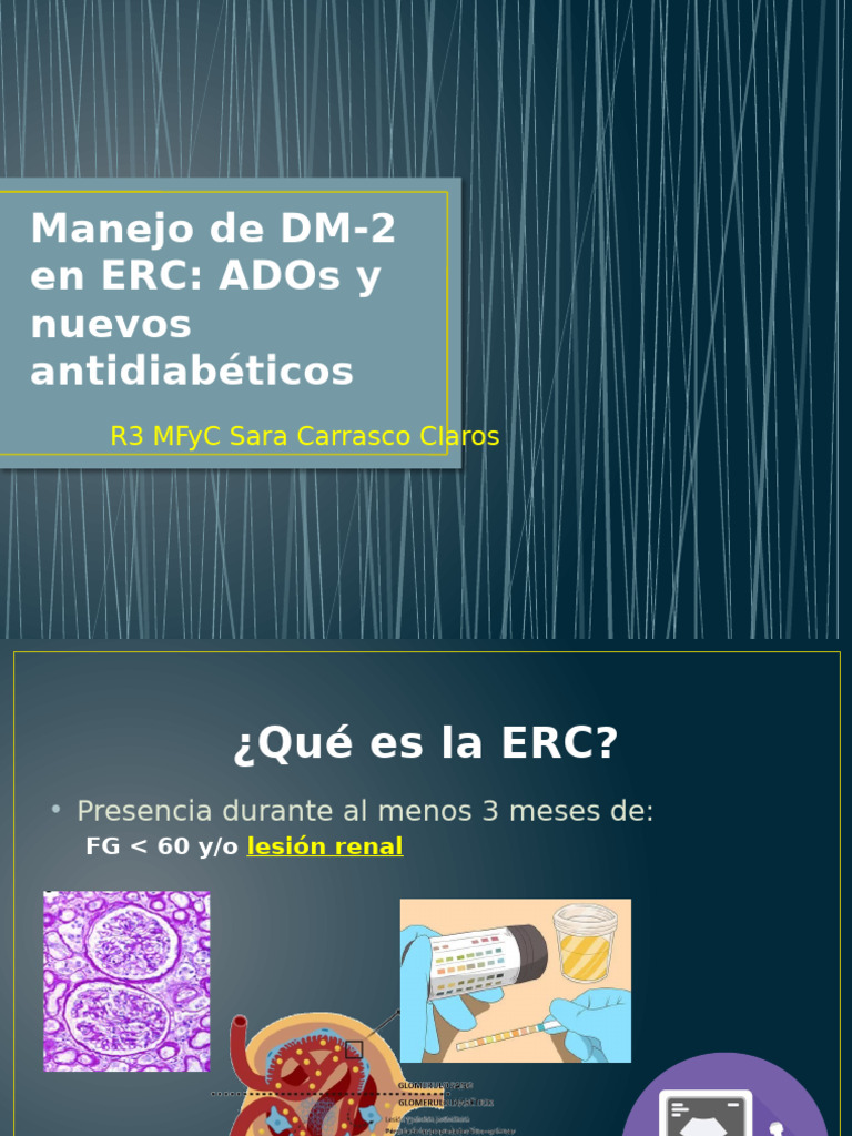 ADO en ERC | PDF | Diabetes | Sistema endocrino