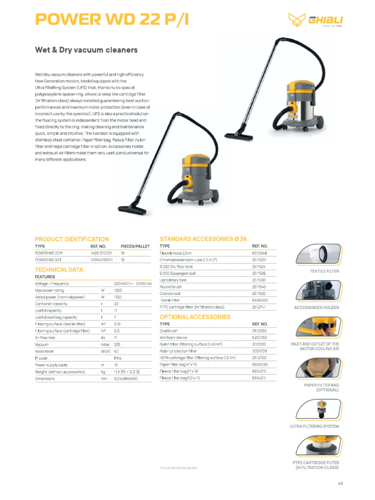 Power WD 22P | PDF