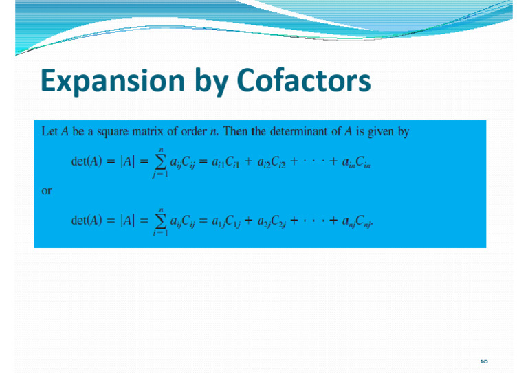 Lec5 DetrminantsI 8.PDF | PDF