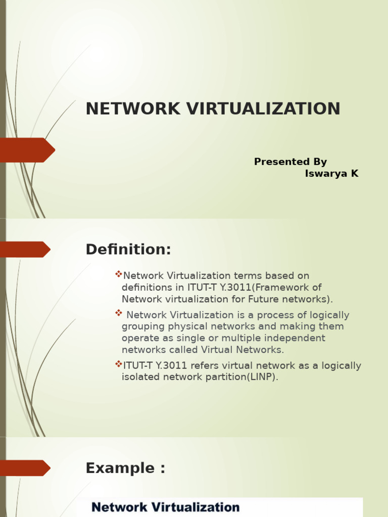 Network Virtualization | PDF