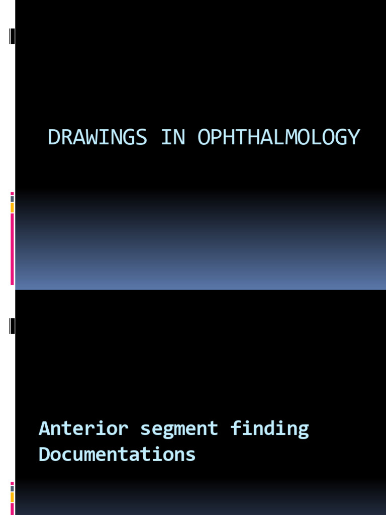Drawings in Ophthalmology | PDF | Retina | Cornea