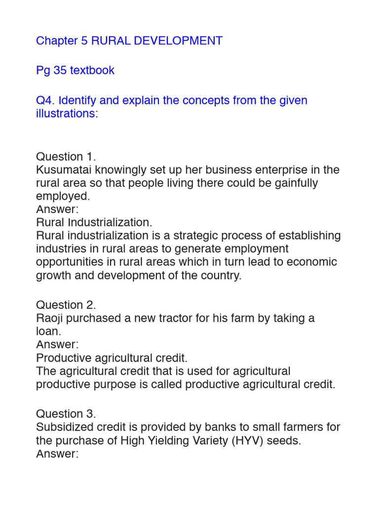 CH 5 Notes | PDF | Economies