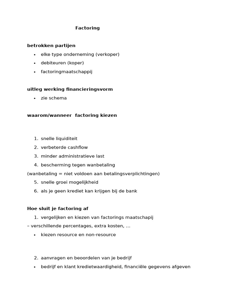 Factoring | PDF