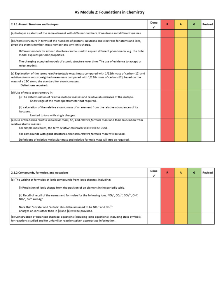 OCR AS Chemistry Foundations Guide | PDF | Intermolecular Force ...
