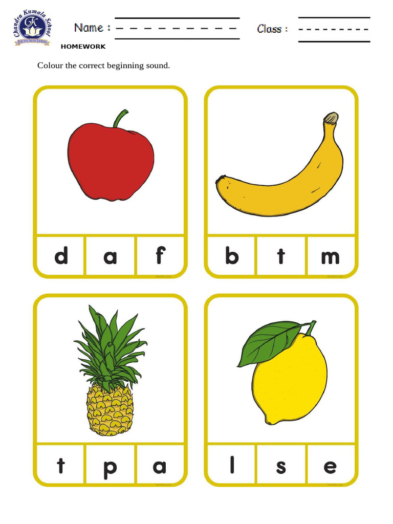PG Worksheet May Week 4 | PDF